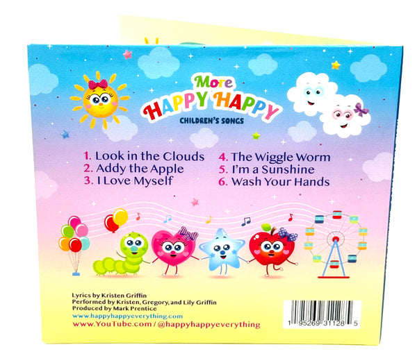 More Happy Happy Children's Songs CD – Happy Happy Everything