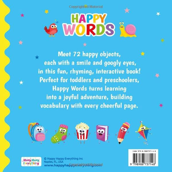 Happy Words - 72 Words for Kids to Read – Happy Happy Everything